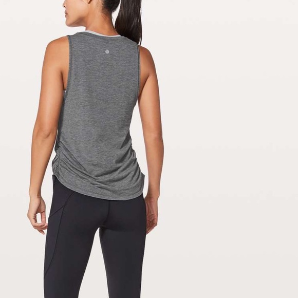 lululemon athletica | Tops | Lululemon Ripple Effect Tankheathered ...